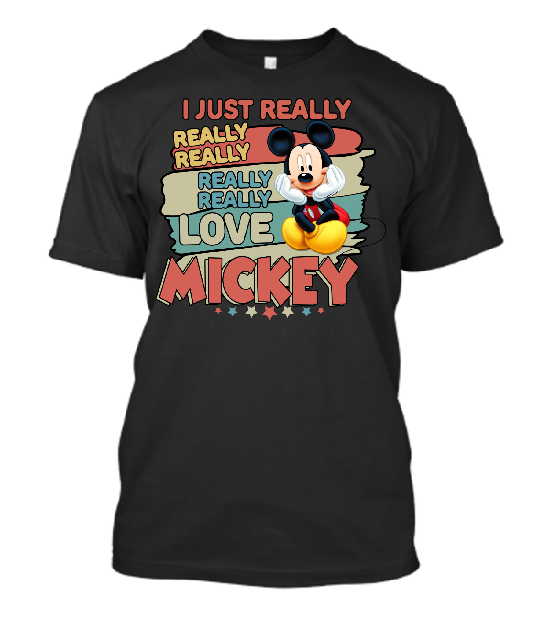 I Just Really Really Really Really Really Love Mickey T-Shirt