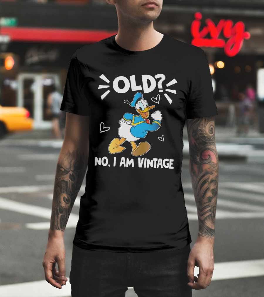 Donald Old? No I Am Vintage T-Shirt