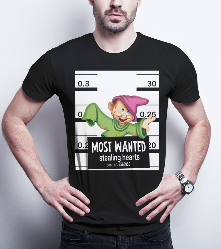 Most Wanted Stealing Hearts Dopey Case No. 2568958 T-Shirt
