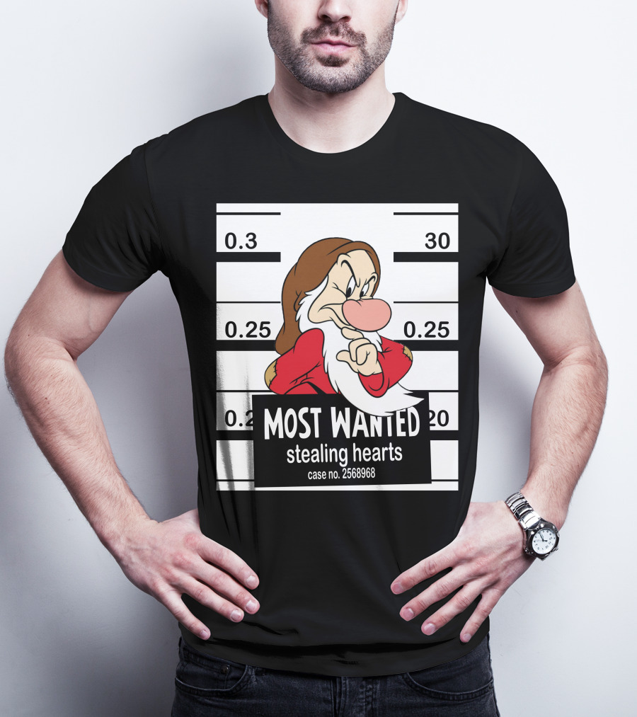 Most Wanted Stealing Hearts Grumpy Case No. 2568968 T-Shirt