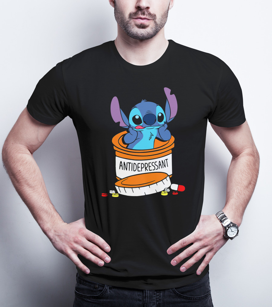 Stitch Antidepressant Rx T-Shirt
