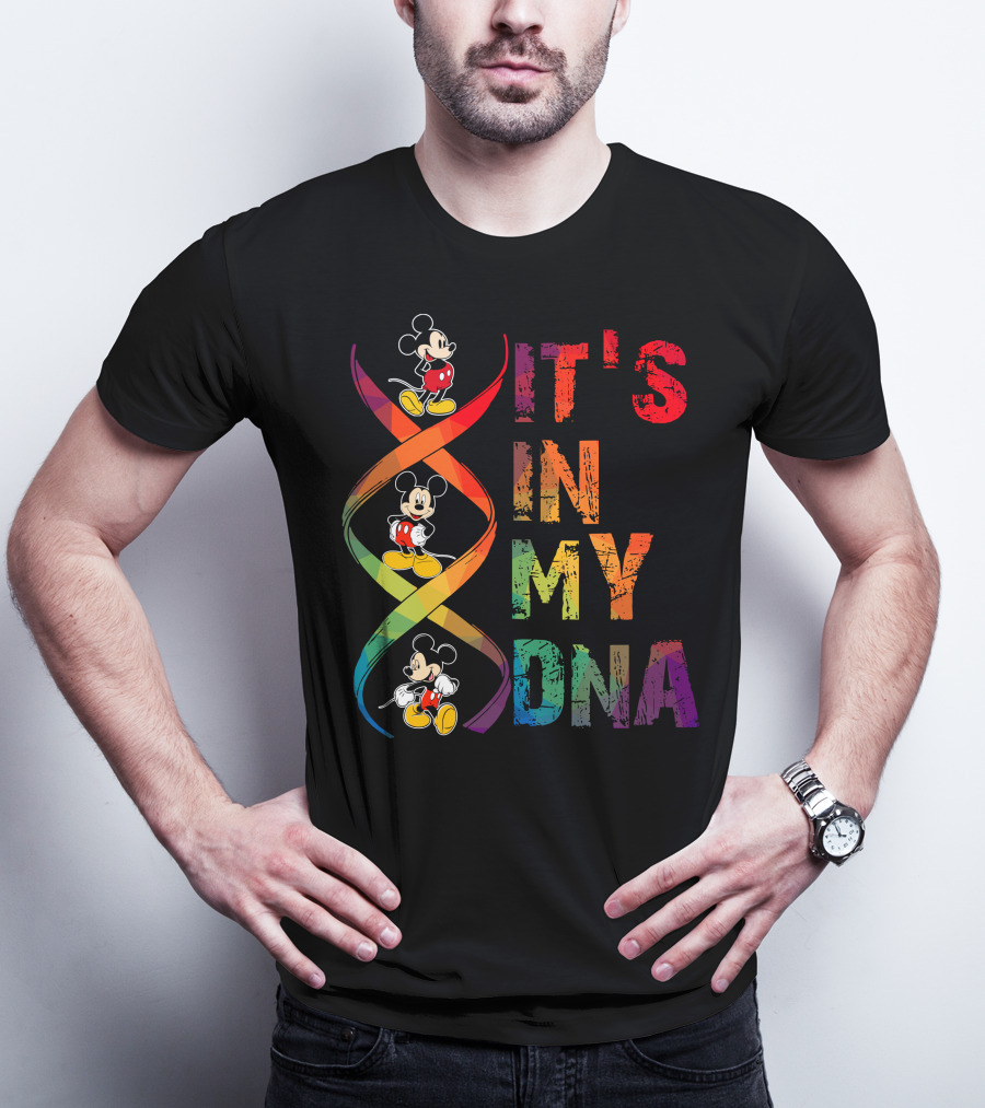 Mickey It's In My Dna T-Shirt