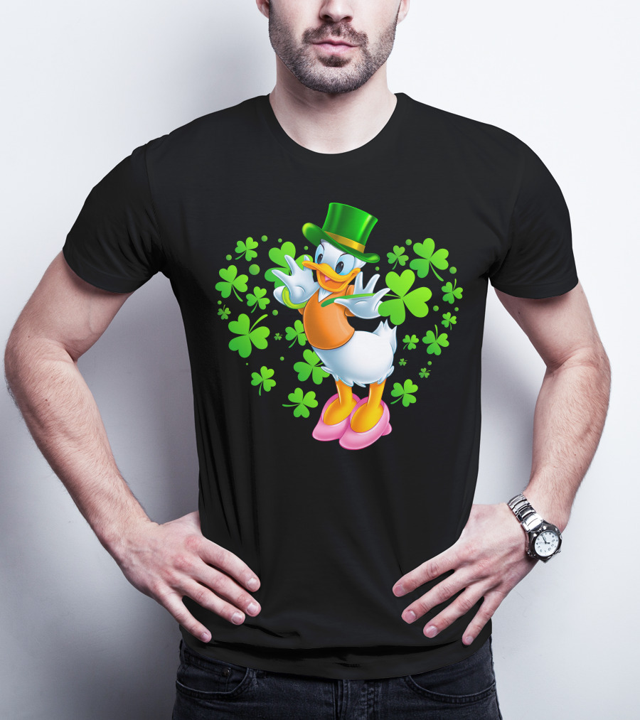 Daisy Duck St. Patrick's Day Shamrock Celebration T-Shirt