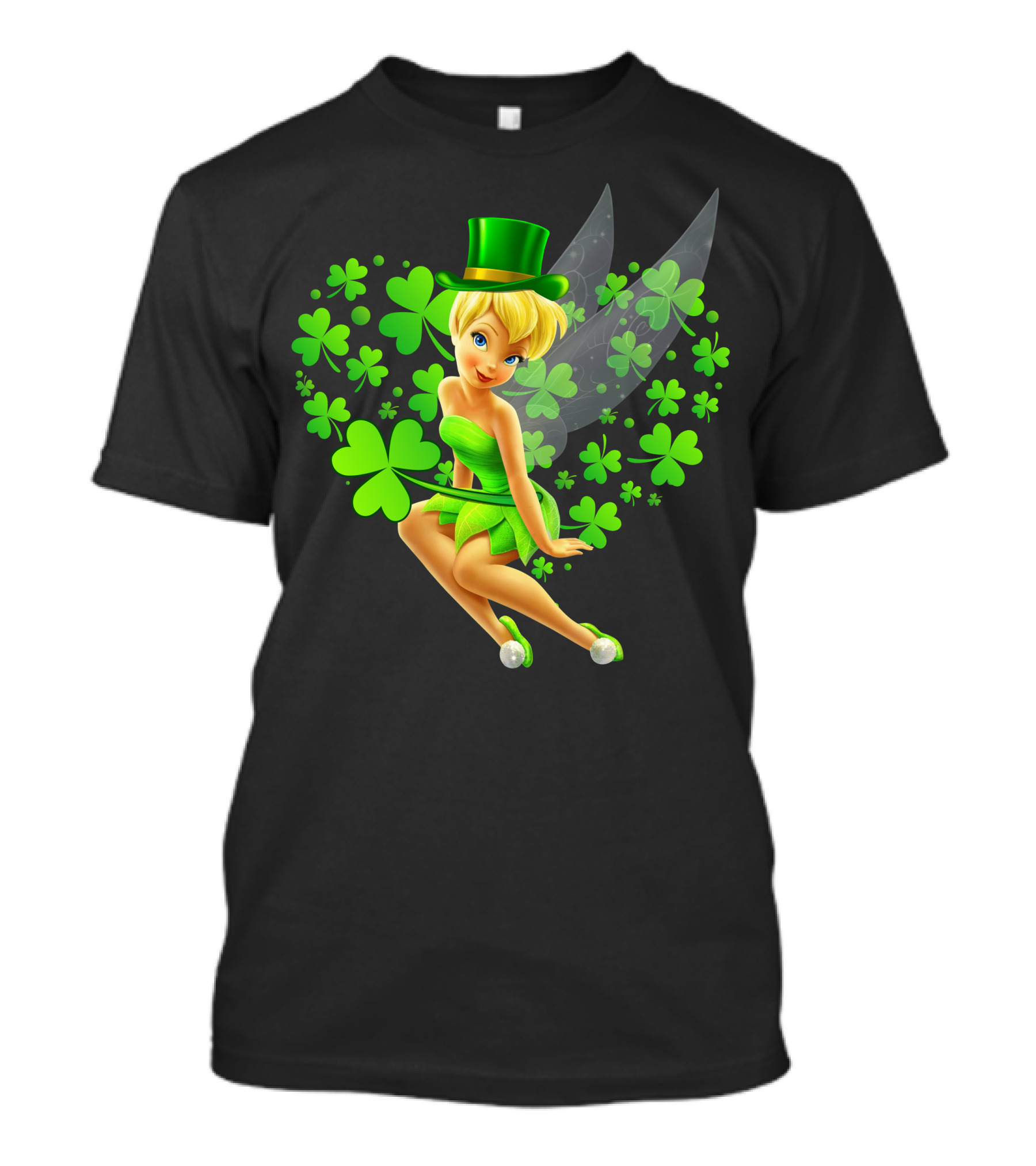 Tinker Bell St. Patrick's Day Shamrock Fairy T-Shirt