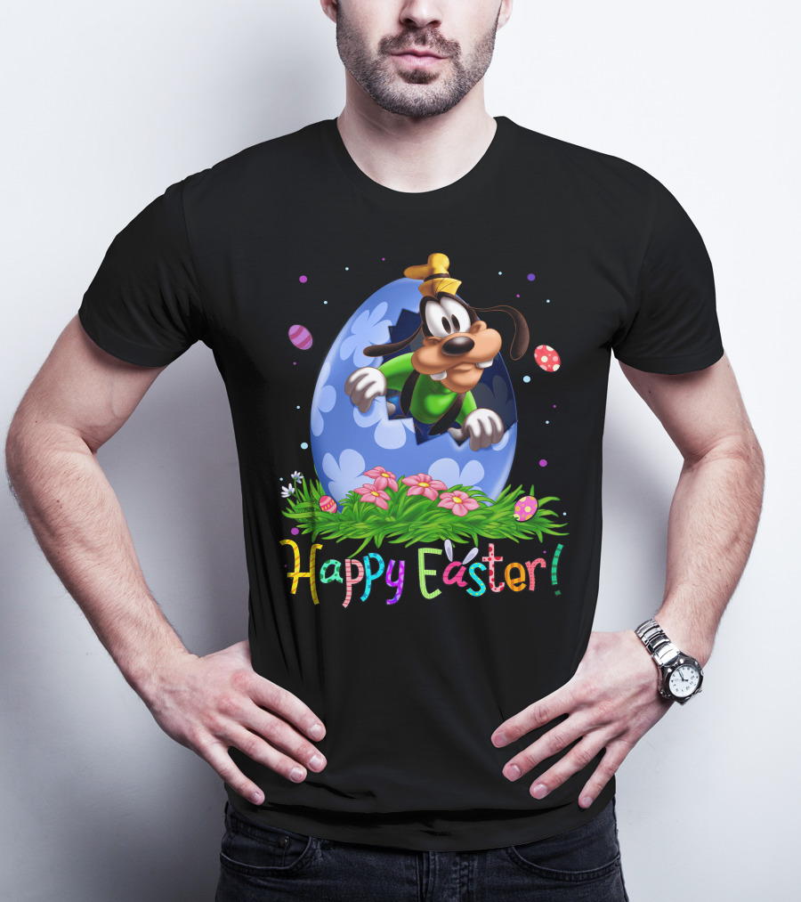 Happy Easter Goofy Egg Surprise T-Shirt