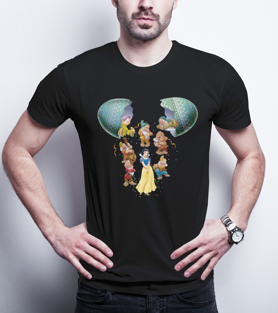 Snow White Seven Dwarfs Easter Egg Surprise T-Shirt