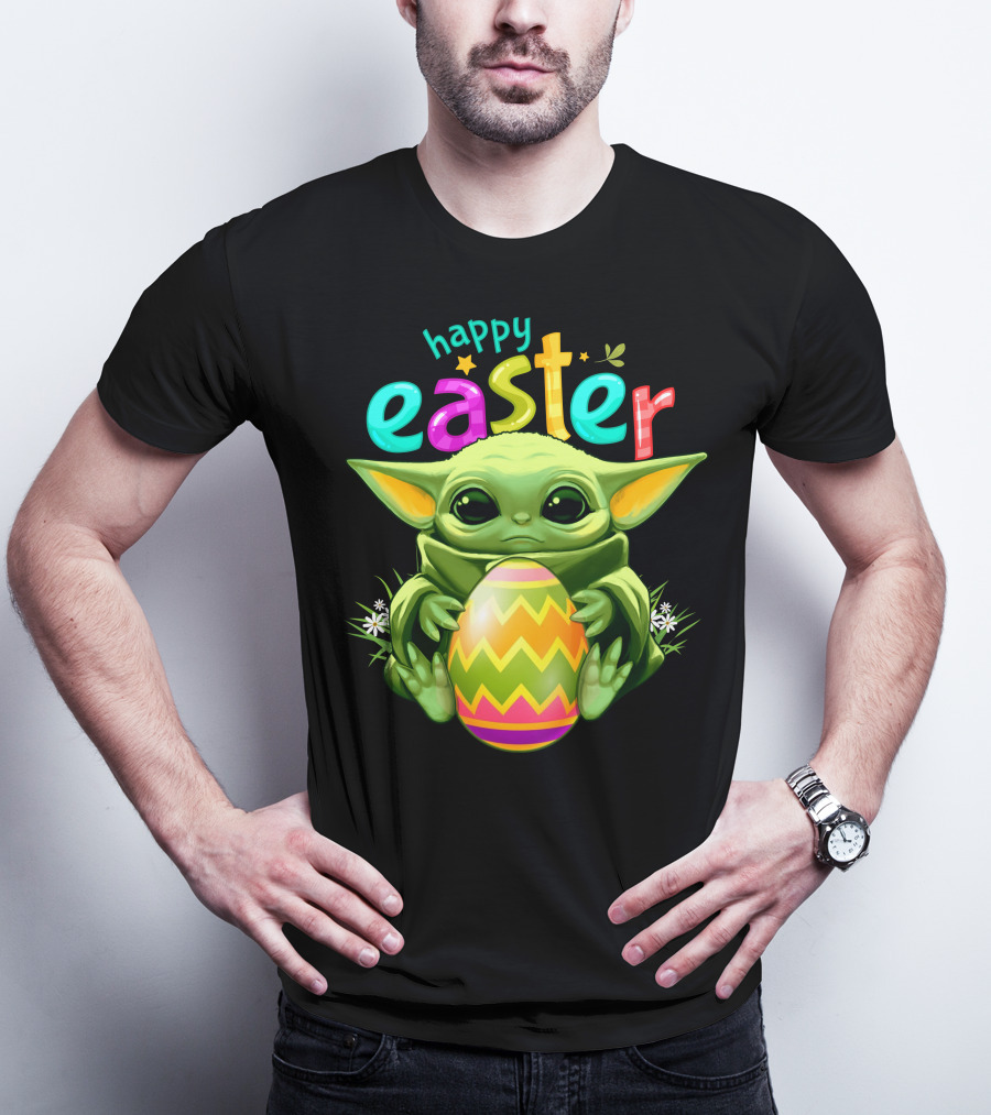 Happy Easter Baby Yoda T-Shirt