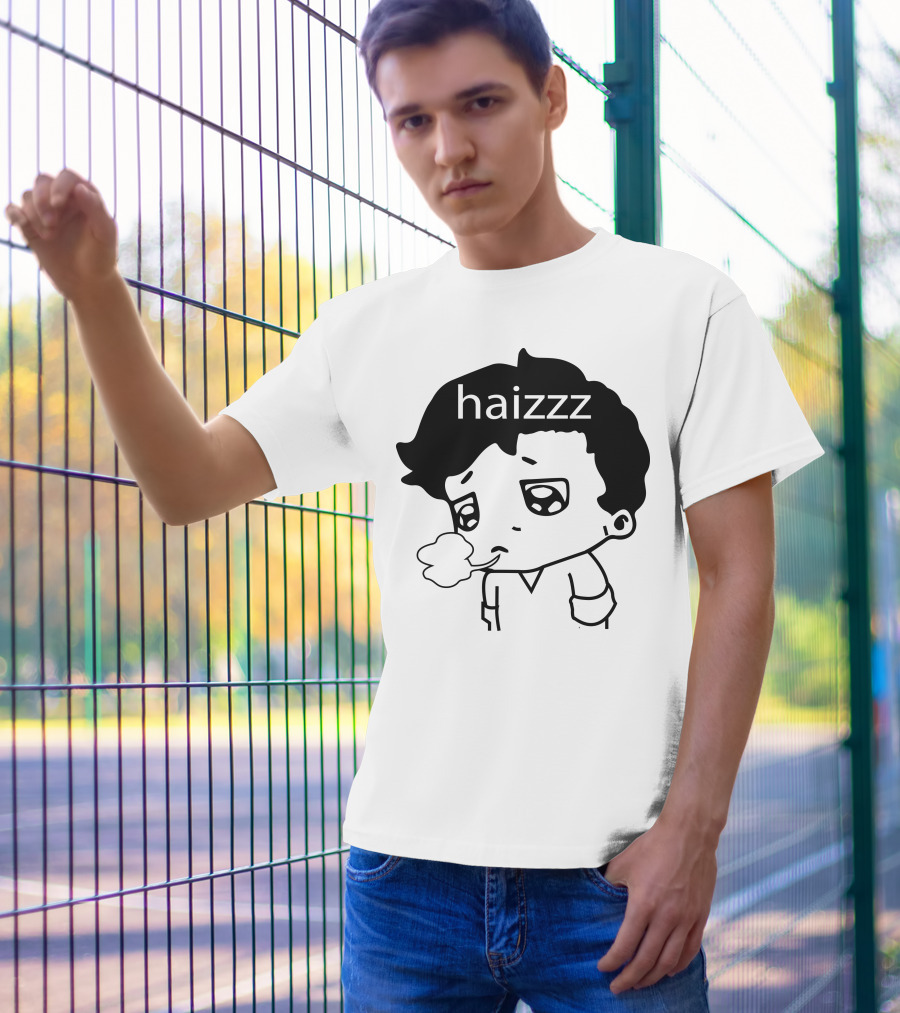 Haizzz Thổi Bong Bóng Buồn Dễ Thương T-Shirt