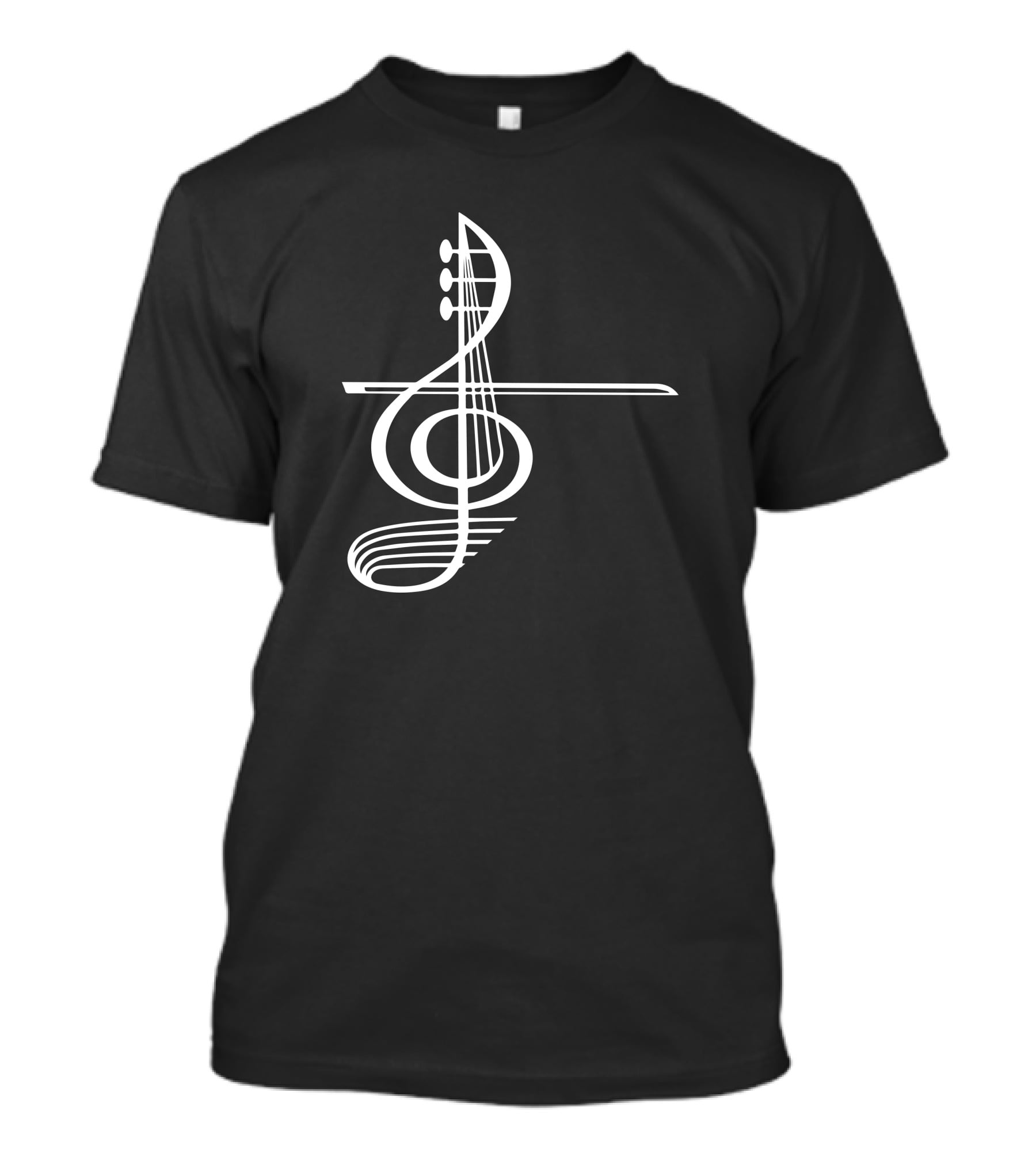VIOLA Musical Treble Clef Strings T-Shirt
