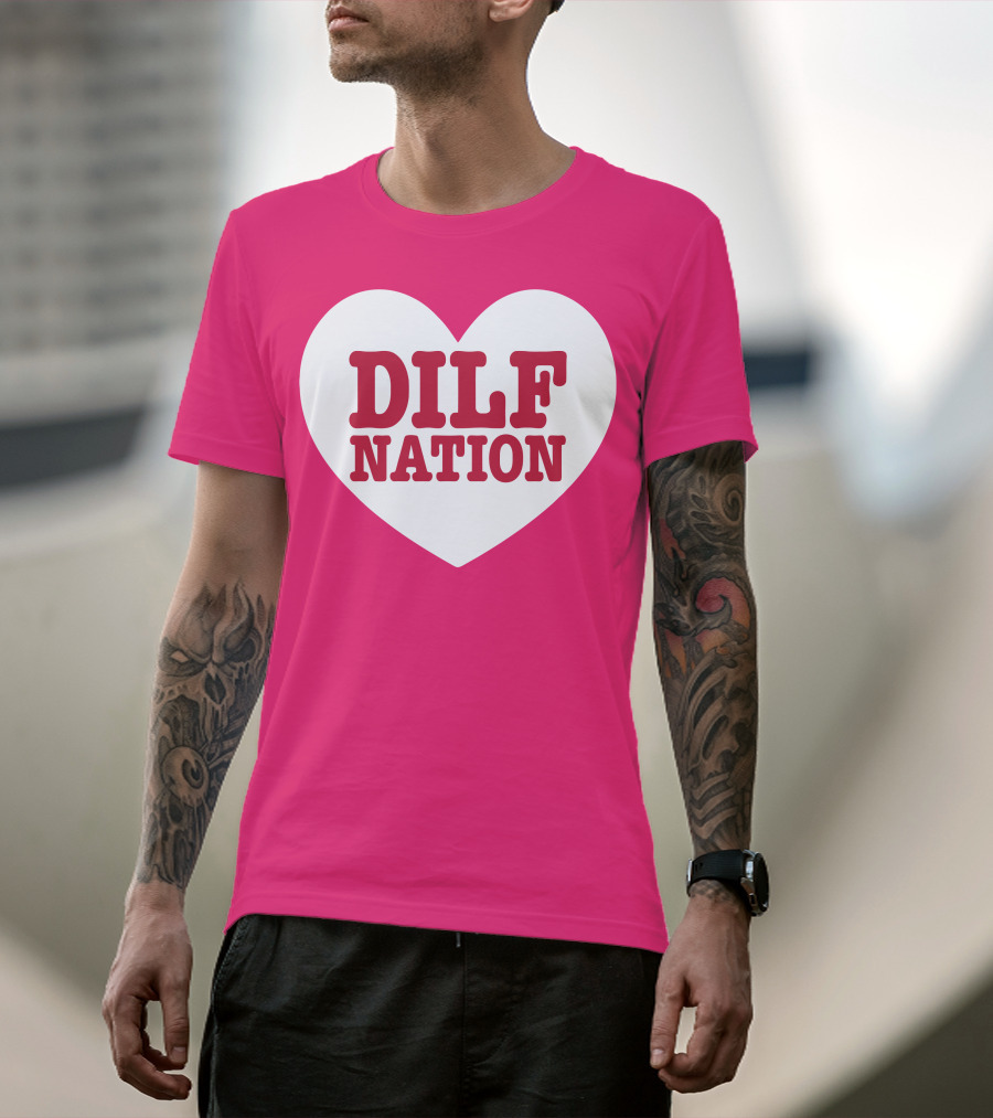 DILF NATION Heart Classic T-Shirt