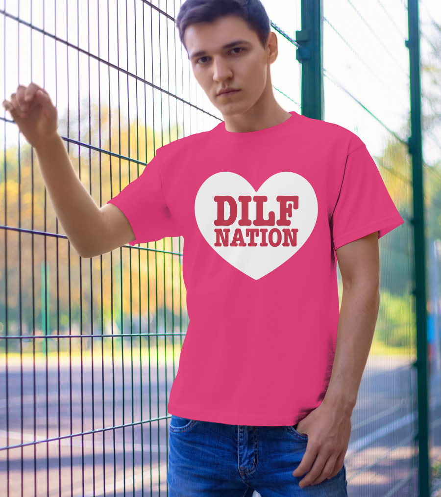 DILF NATION Heart Classic T-Shirt