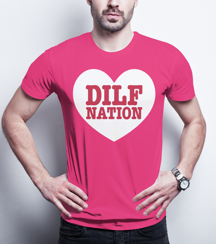 DILF NATION Heart Classic T-Shirt