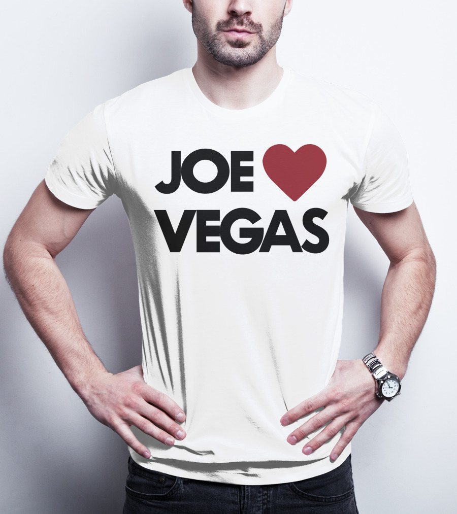 Joe Heart Vegas Love T-Shirt