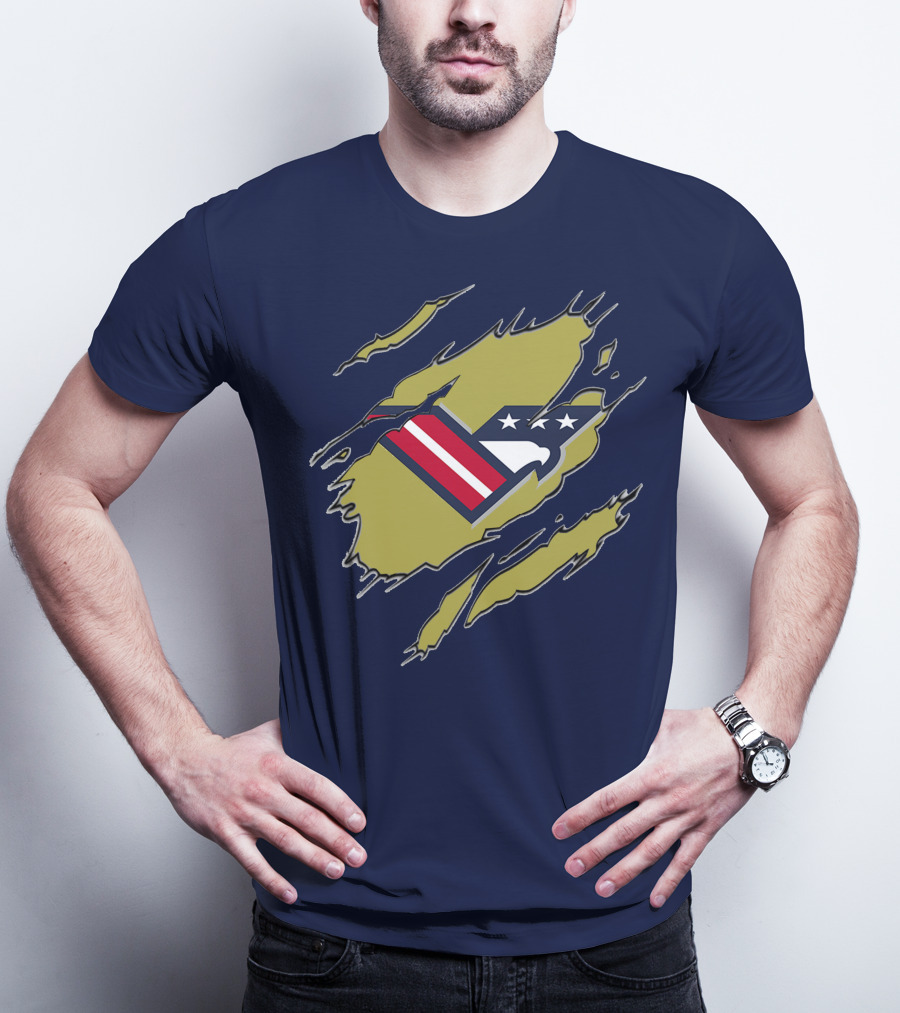 Washington Valor American Football Eagle Stars Stripes T-Shirt