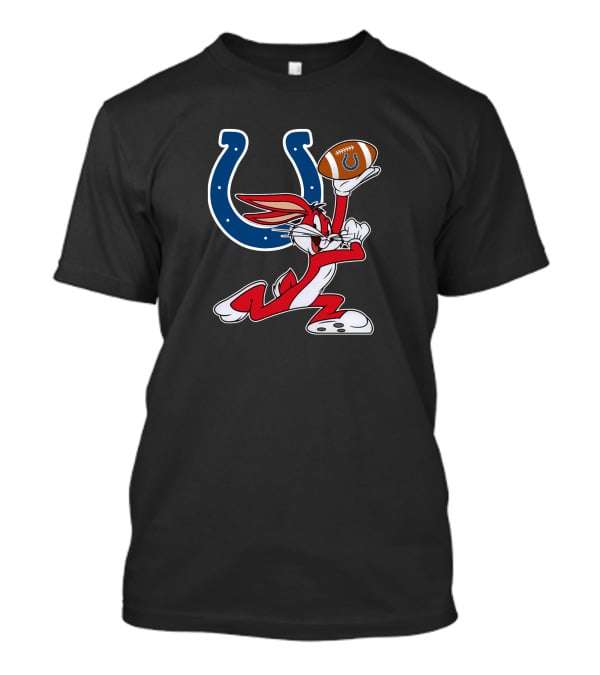 Indianapolis Colts Bugs Bunny Football T-Shirt