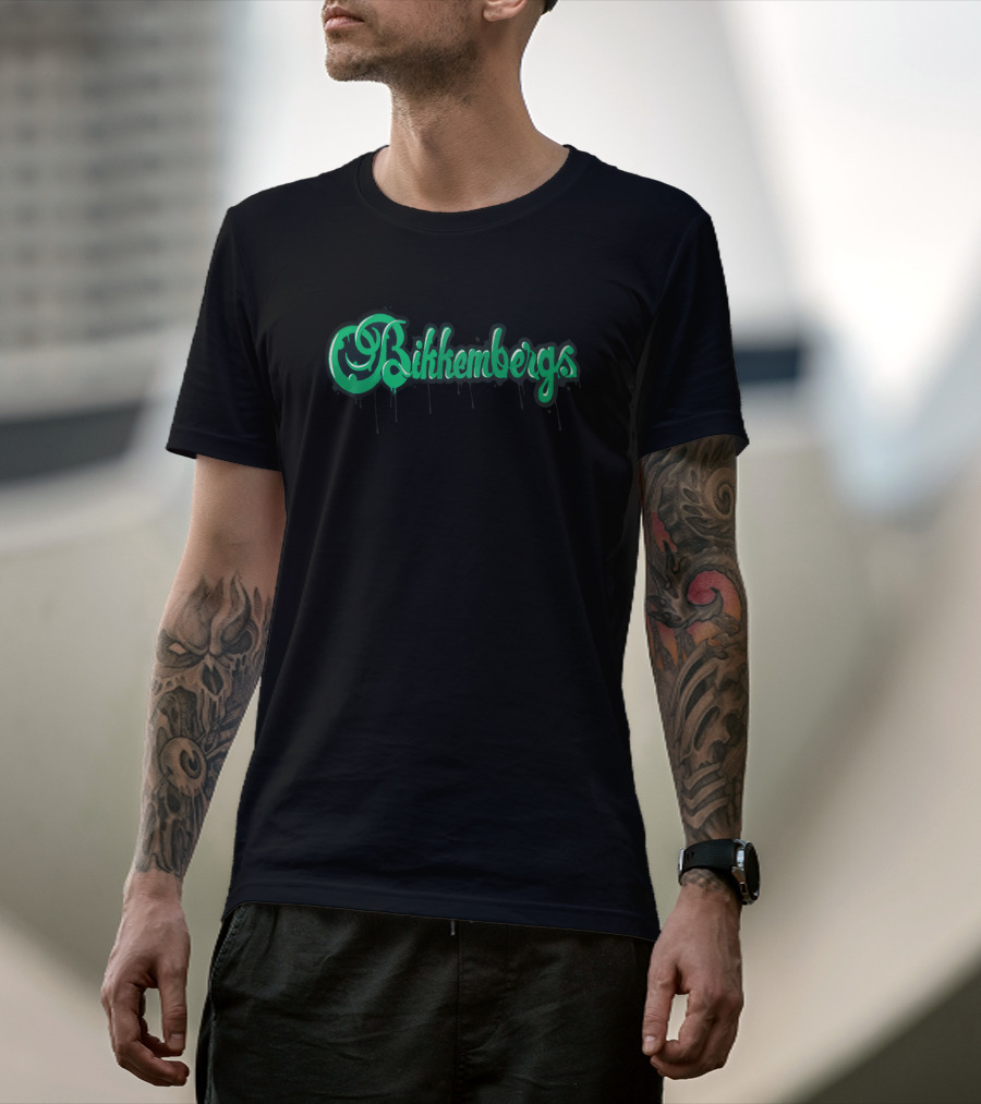 Bikkembergs Felpa Uomo Green Logo Sweatshirt T-Shirt
