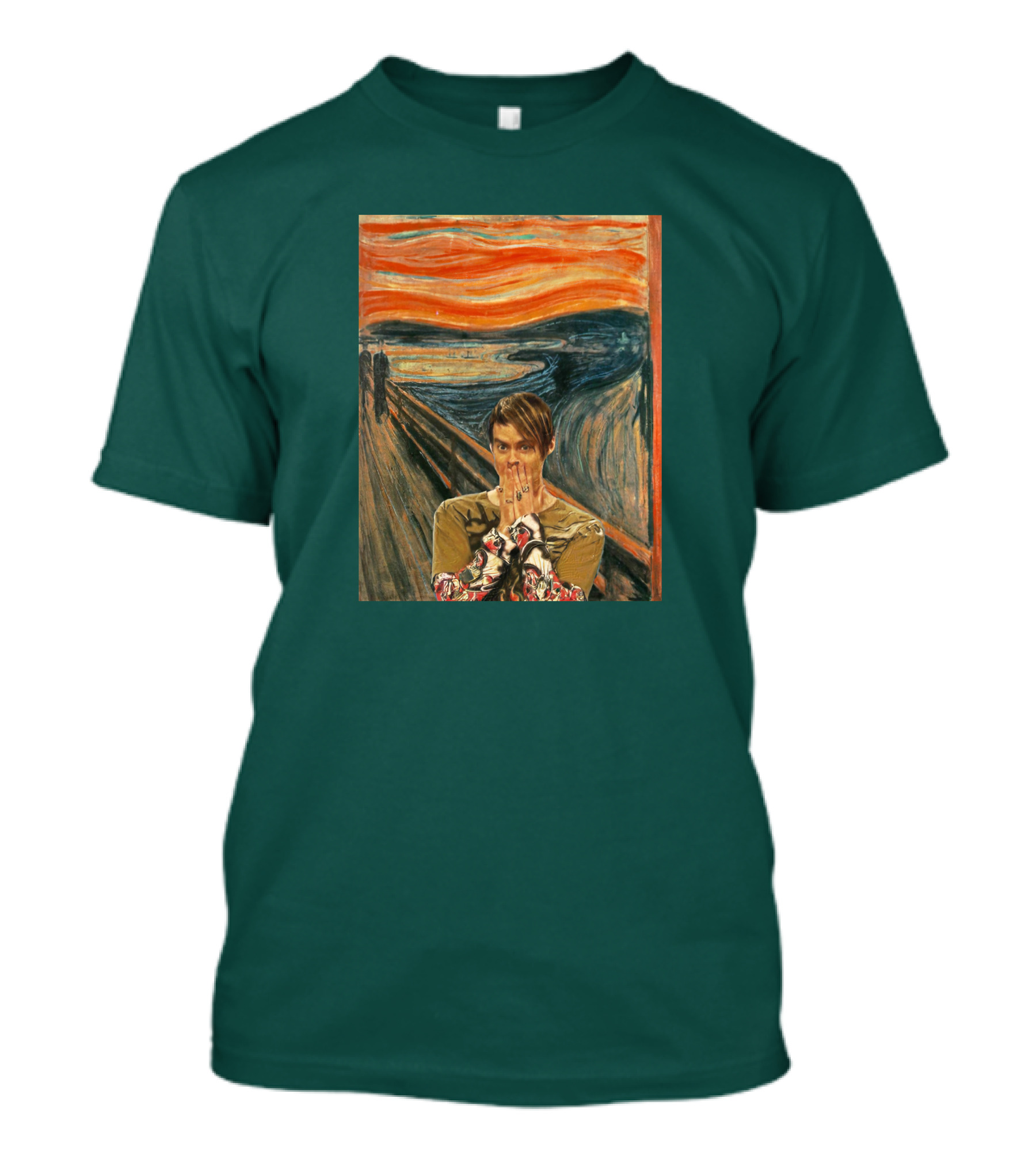 Livefromnewyork Stefon X The Scream Fusion T-Shirt