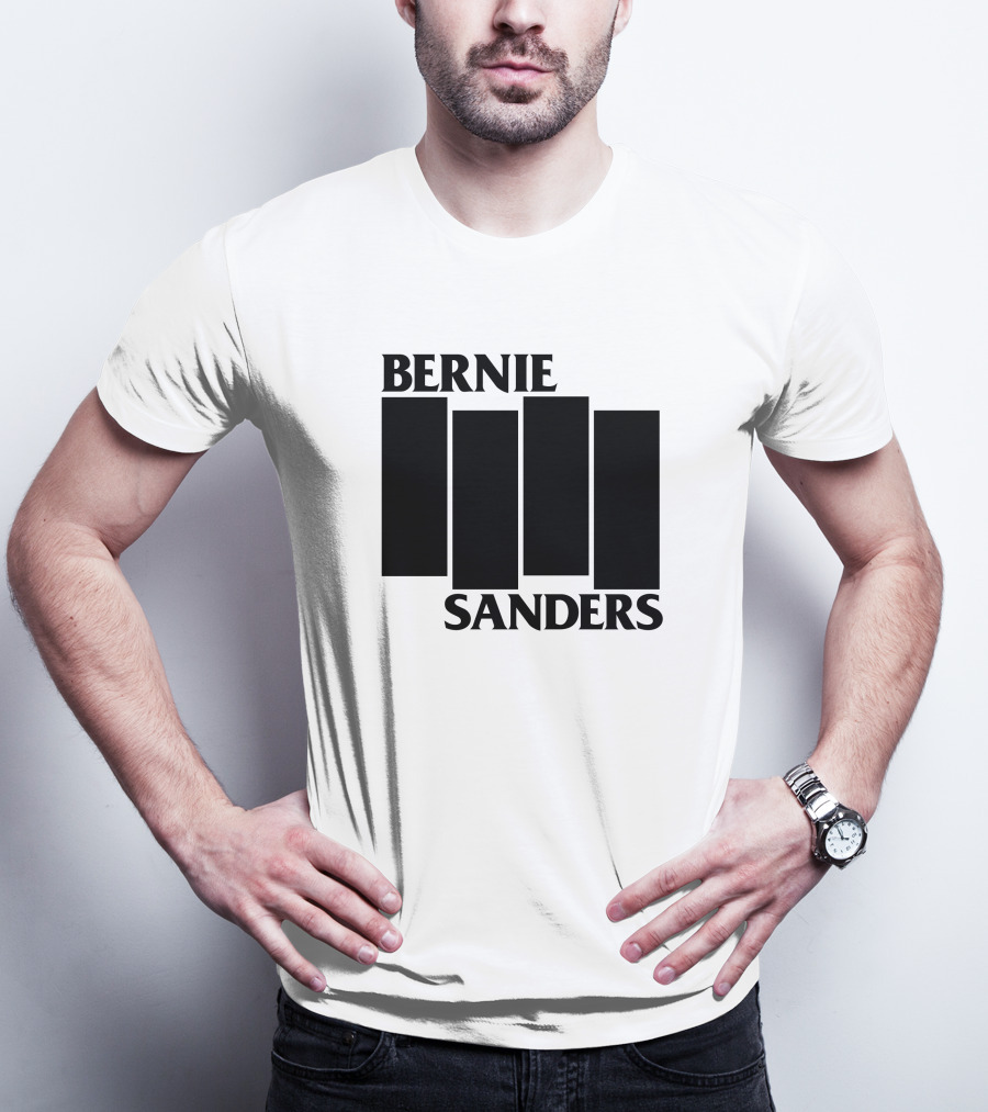 Bernie Sanders Black Flag T-Shirt