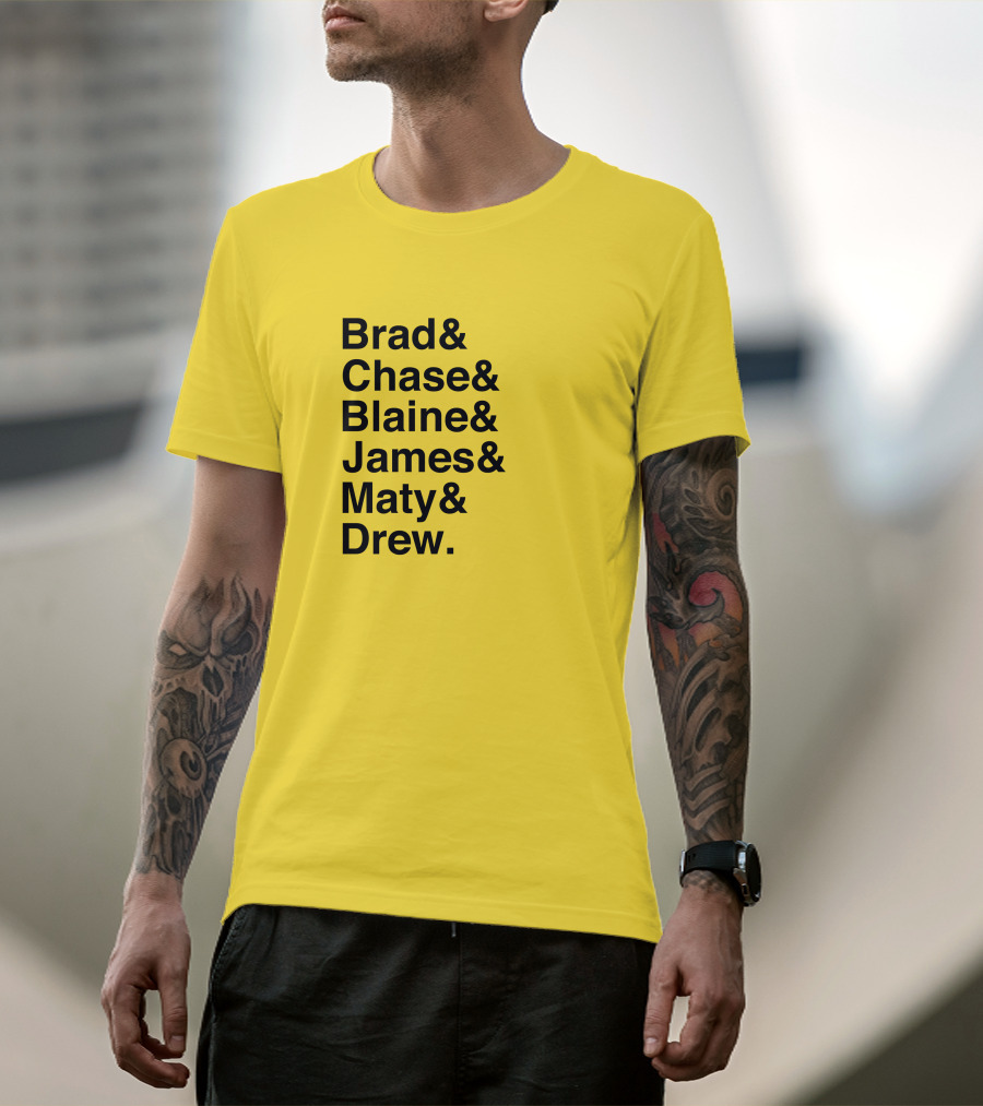 Brad Chase Blaine James Maty Drew 573 Tees Collaboration T-Shirt