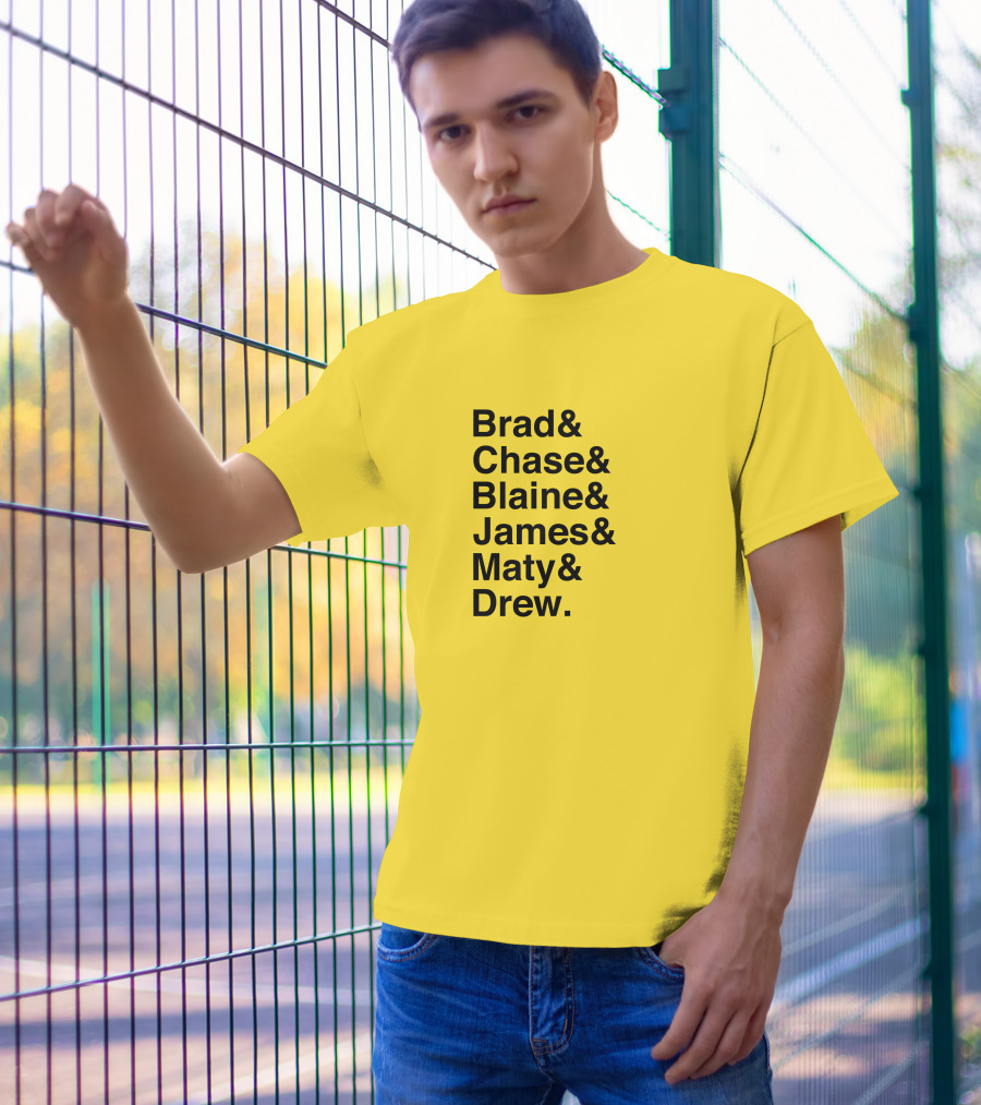 Brad Chase Blaine James Maty Drew 573 Tees Collaboration T-Shirt