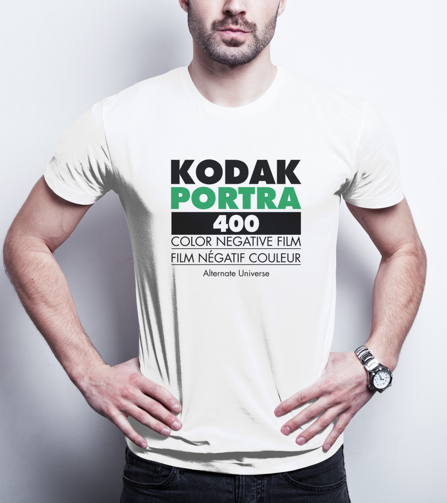 KODAK PORTRA 400 Color Negative Film Alternate Universe T-Shirt