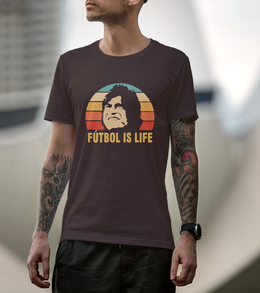 Fútbol Is Life Retro Dani Rojas T-Shirt