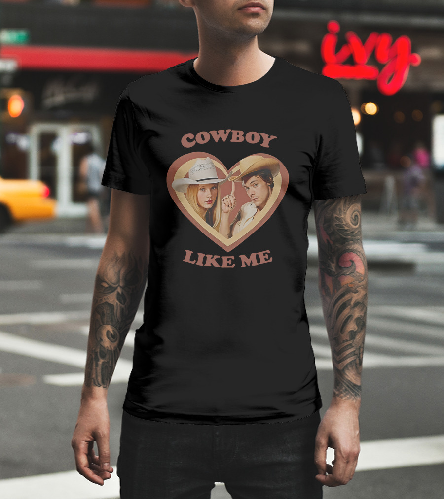 Haylor Cowboy Like Me Heart Duo T-Shirt
