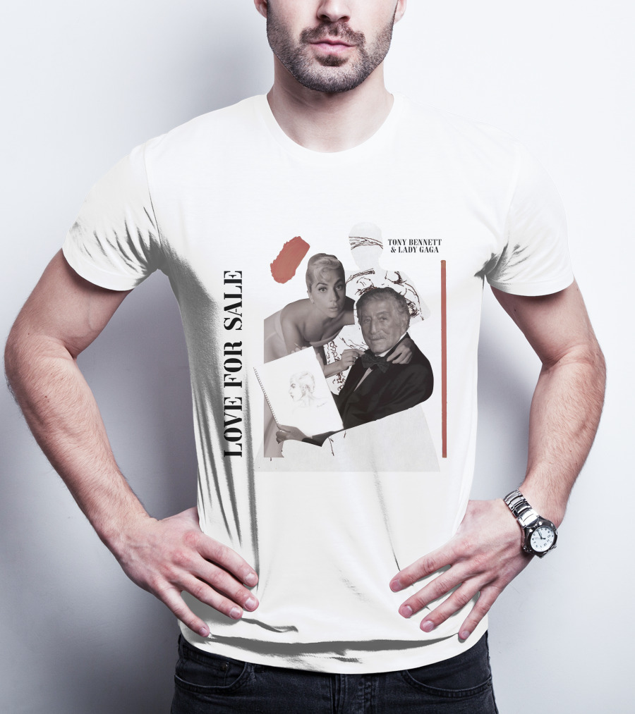 LOVE FOR SALE TONY BENNETT And LADY GAGA T-Shirt