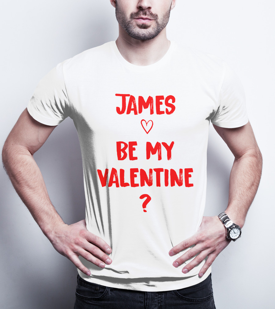 James Be My Valentine Maroon 5 Happy Birthday T-Shirt
