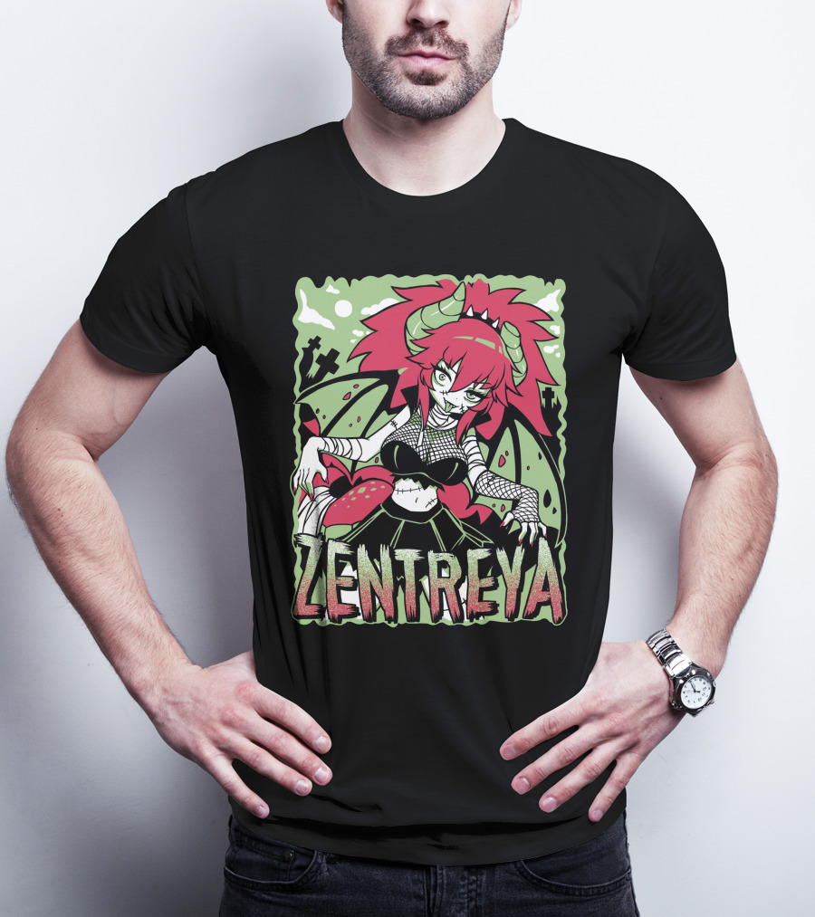 Zentreya Halloween Vtuber Monster T-Shirt