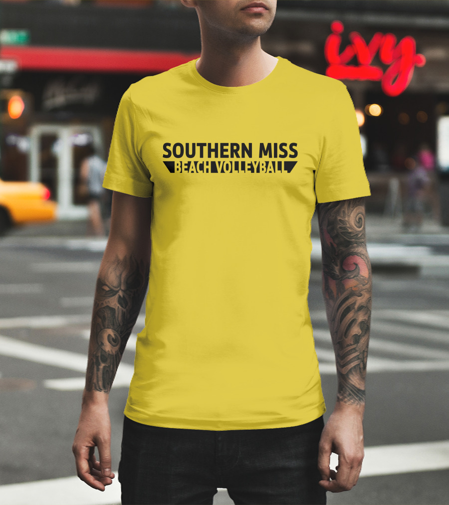 Southern Miss Beach Volleyball Brett Favre T-Shirt
