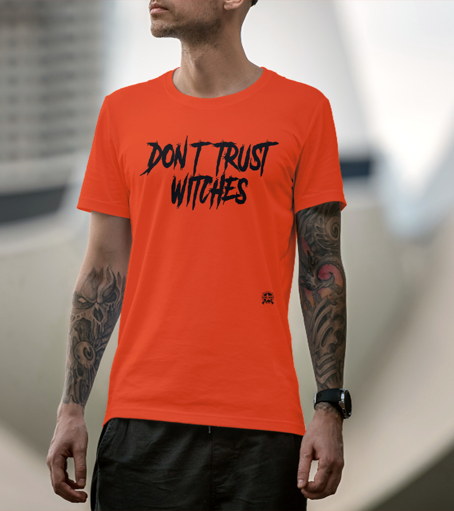 Don't Trust Witches Jack Posobiec Bring Ammo Text T-Shirt
