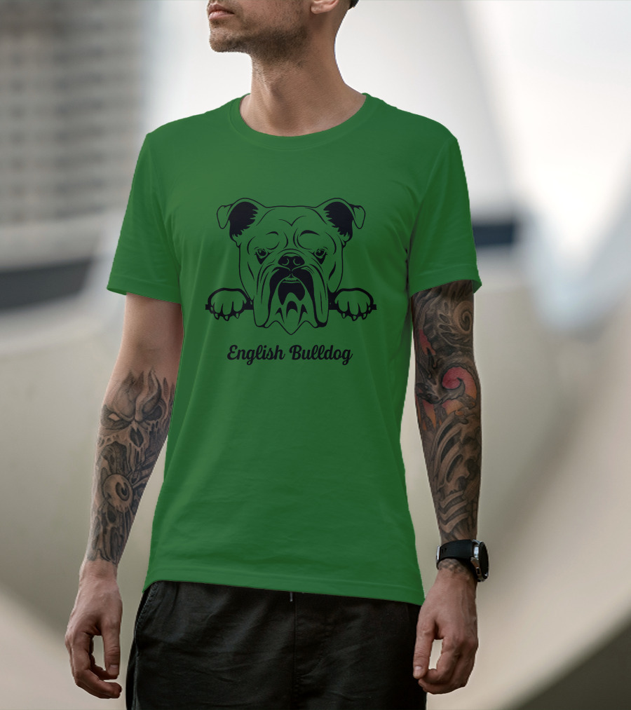 Afterlight Clothing Dog Lover English Bulldog T-Shirt