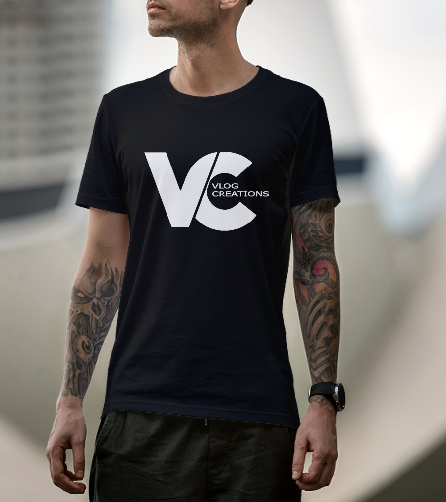 VC VLOG CREATIONS LOGO T-Shirt