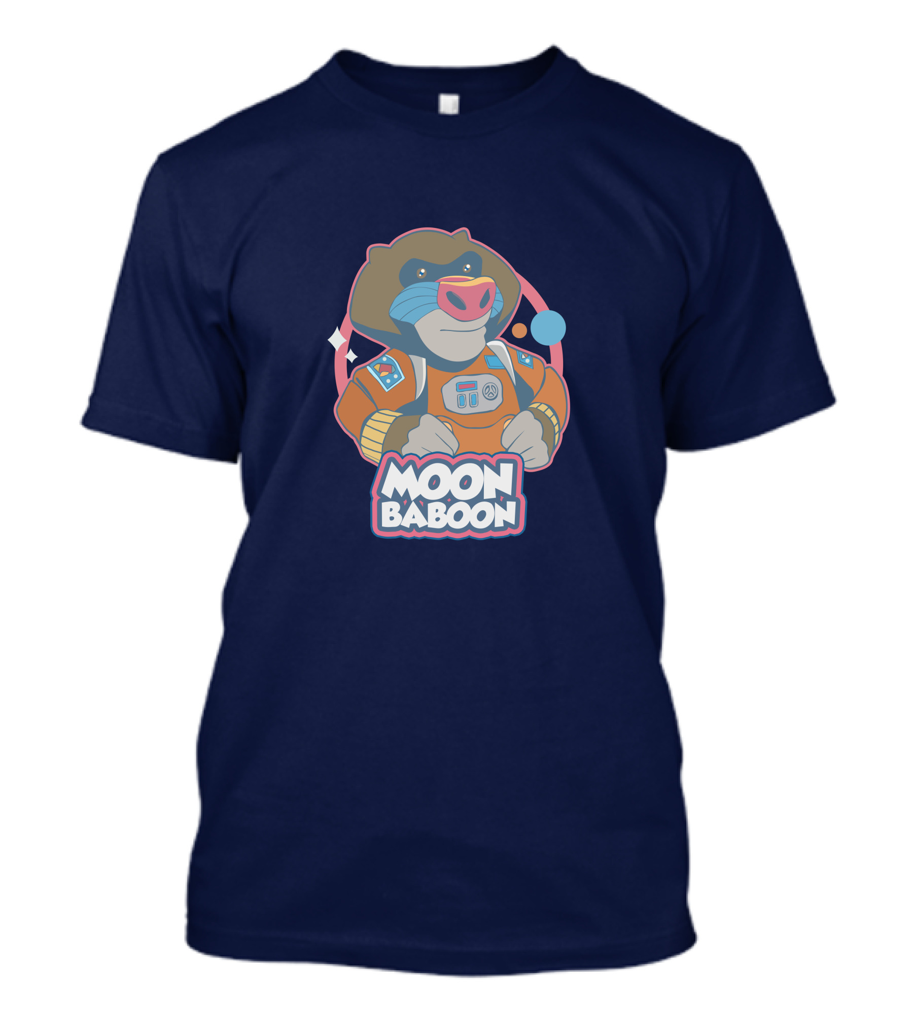Moon Baboon It Takes Two Space Adventure T-Shirt