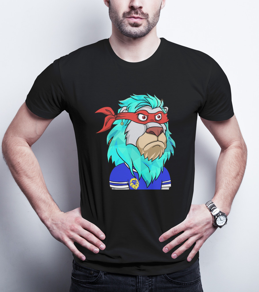 Chris Maddern 6621 Lazy Lions Ninja Opensea Bungalows T-Shirt