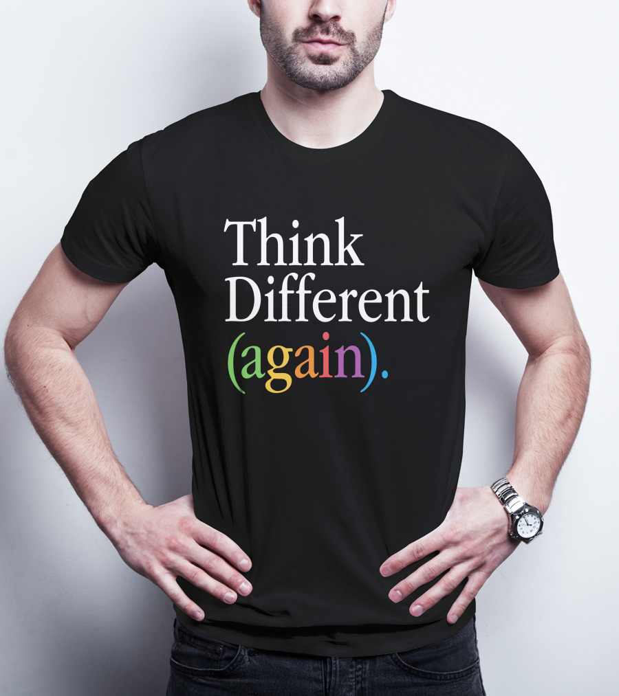 Think Different Again Throwboy Store MacRumors Giveaway T-Shirt