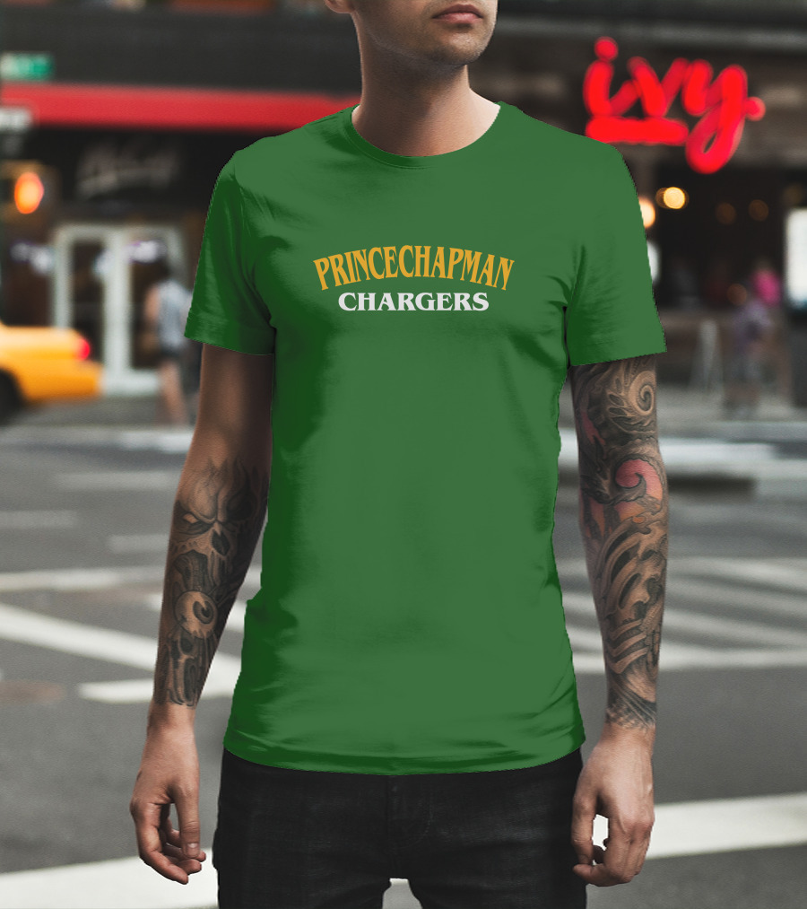 PRINCECHAPMAN CHARGERS T-Shirt