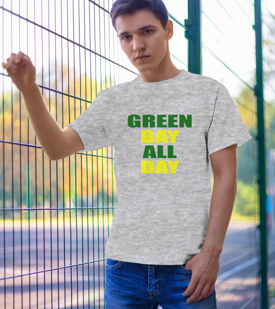 Green Bay All Day Packers Fan Edition Sam 2 Point Oh T-Shirt