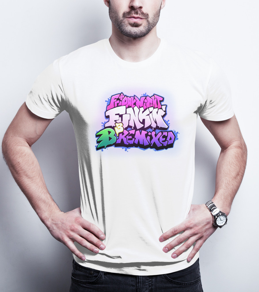 Friday Night Funkin B3 Remixed B3FNF T-Shirt
