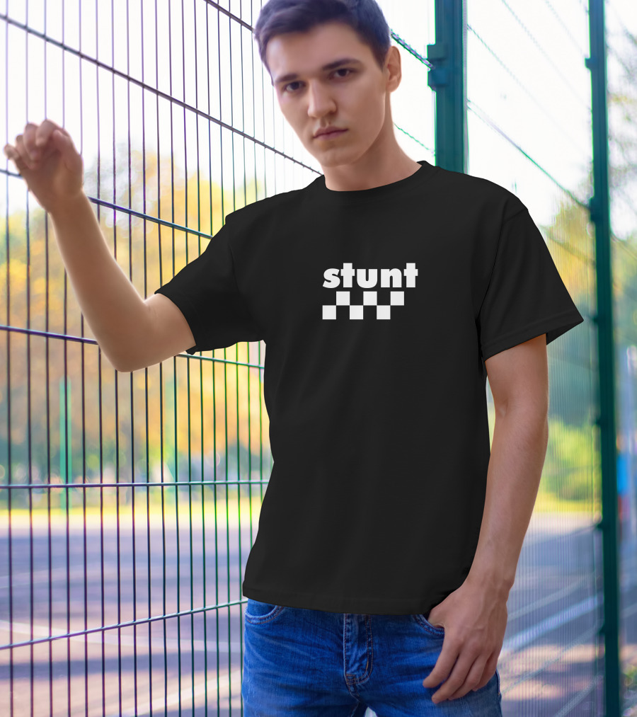 Stunt Patches Werka Toja Racing Checkered T-Shirt