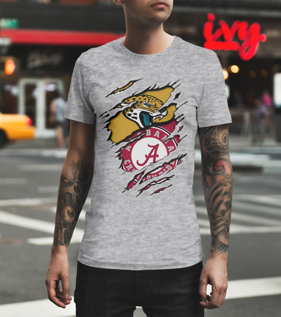 Alabama Crimson Tide Jaguars Rip T-Shirt