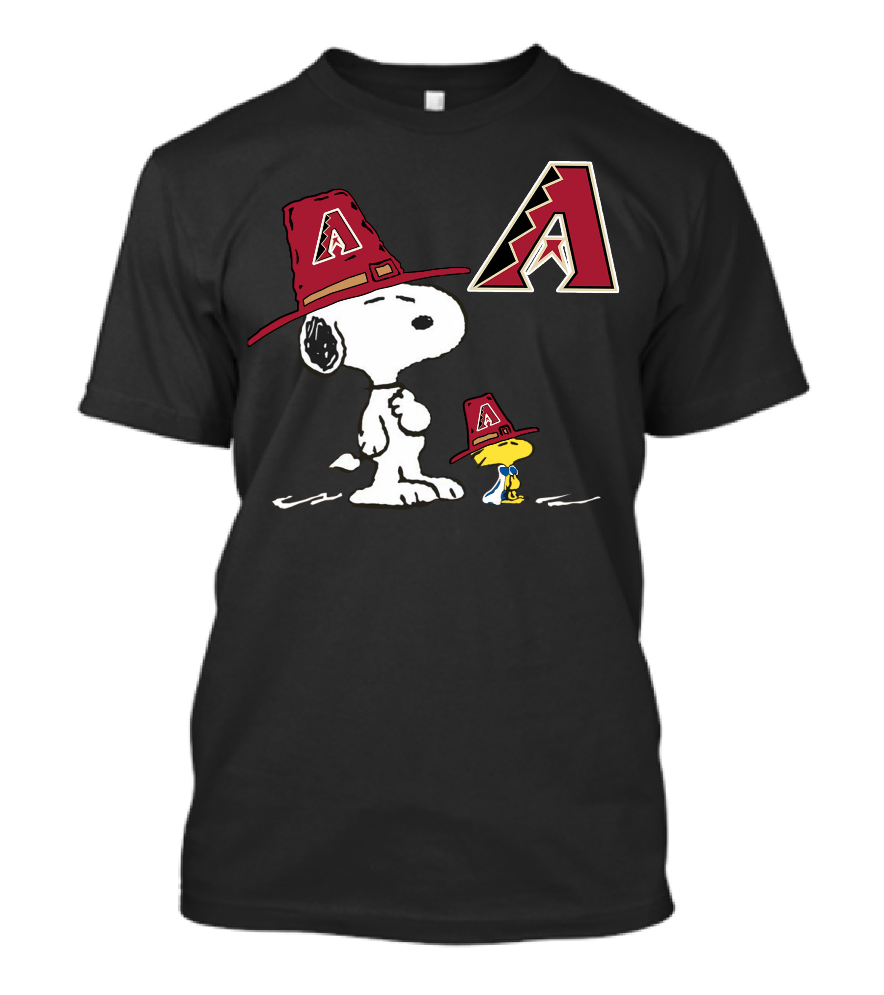 Arizona Diamondbacks Snoopy Woodstock A T-Shirt