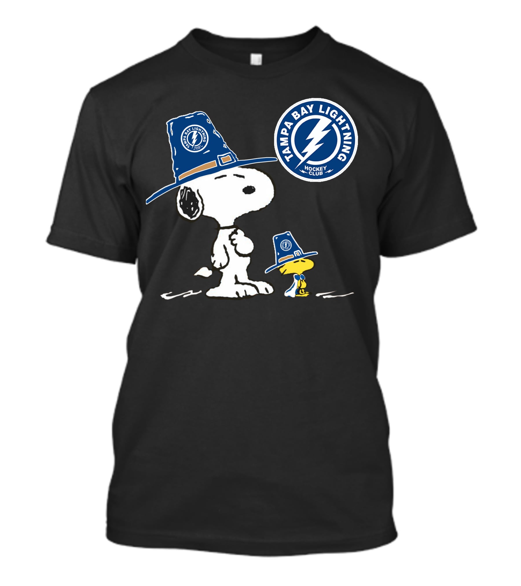 Tampa Bay Lightning Snoopy Hockey Club T-Shirt
