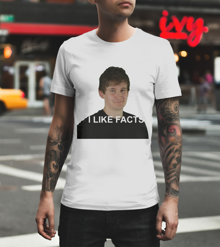 I Like Facts Fiend Carl Smallwood T-Shirt