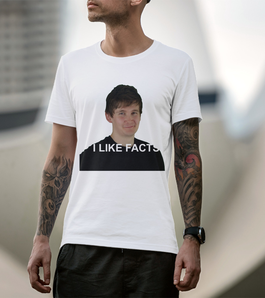 I Like Facts Fiend Carl Smallwood T-Shirt