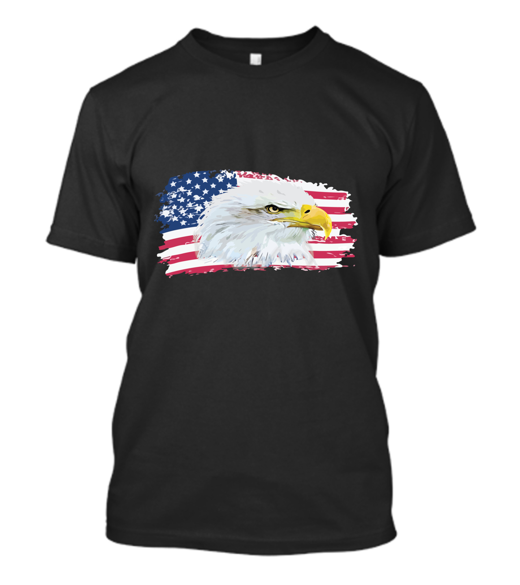 American Flag Bald Eagle T-Shirt