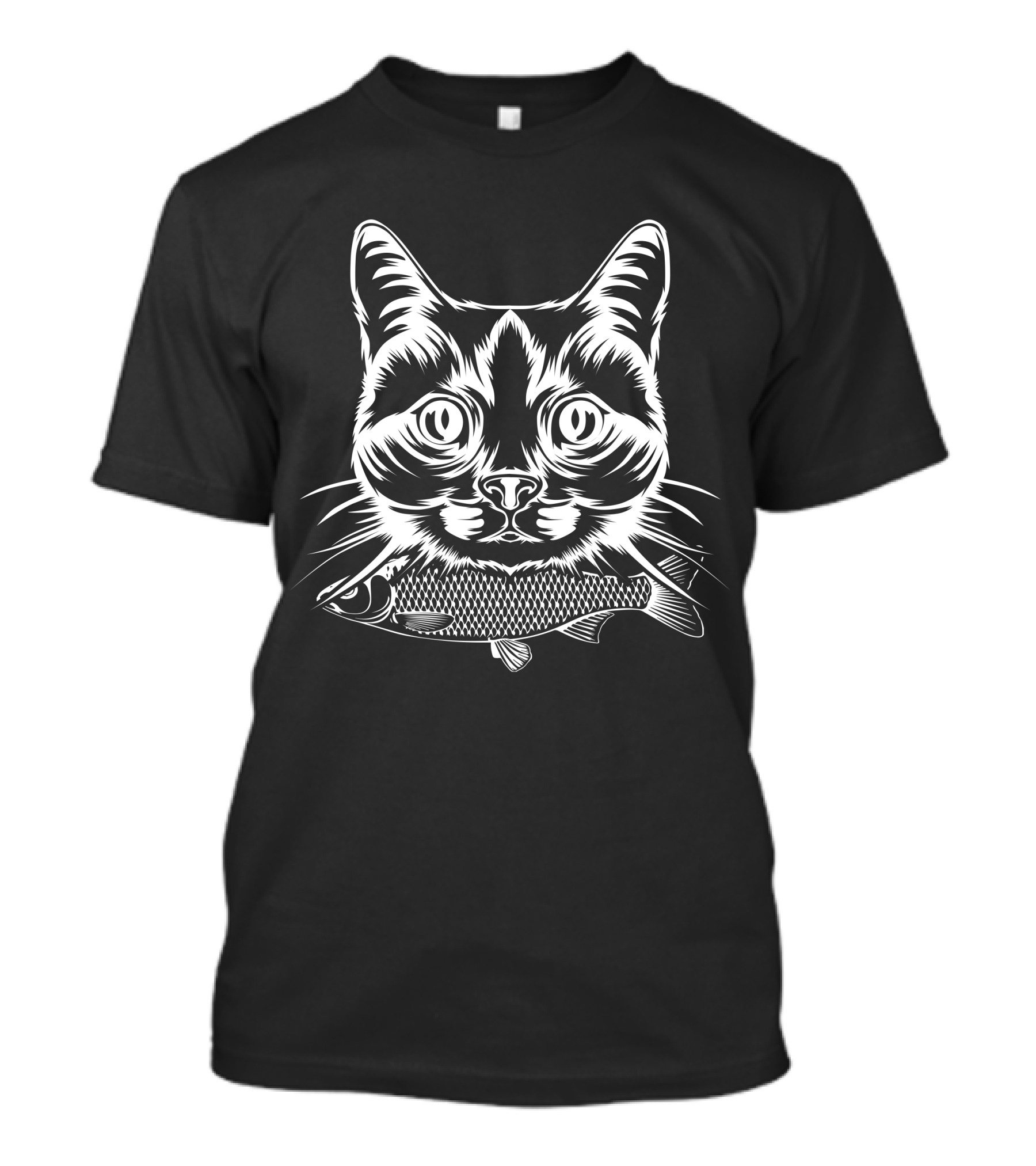 Cat And Fish Lover T-Shirt