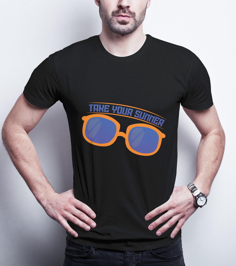 Take Your Summer Sunglasses Retro Vibes T-Shirt