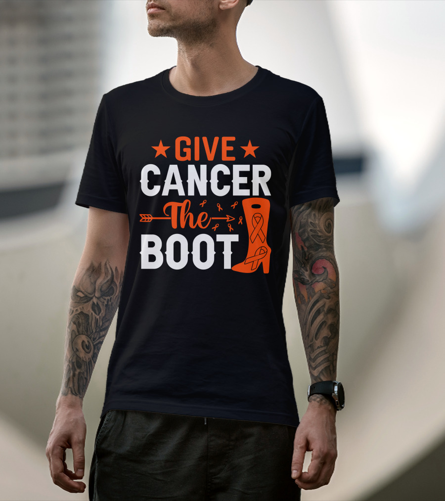 Give Cancer The Boot T-Shirt